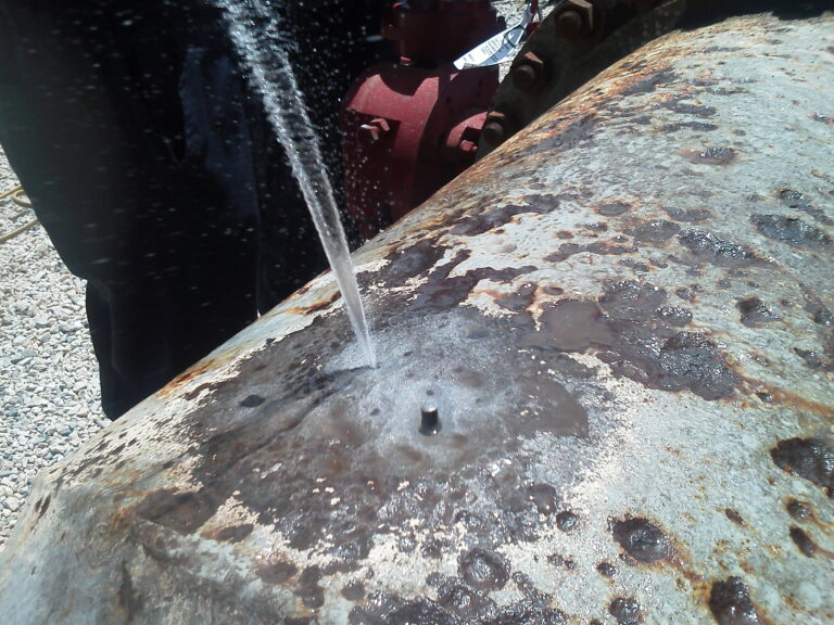 How to repair pitting corrosion