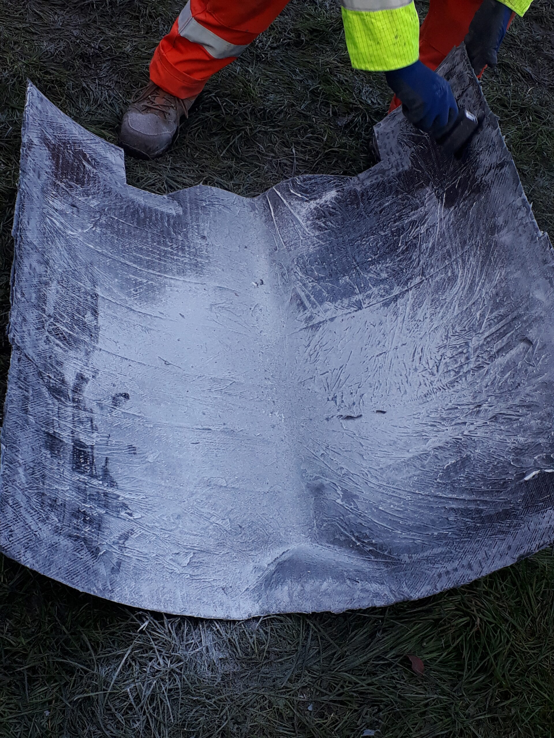 Belzona SuperWrap II Repair to Sewage Pipe