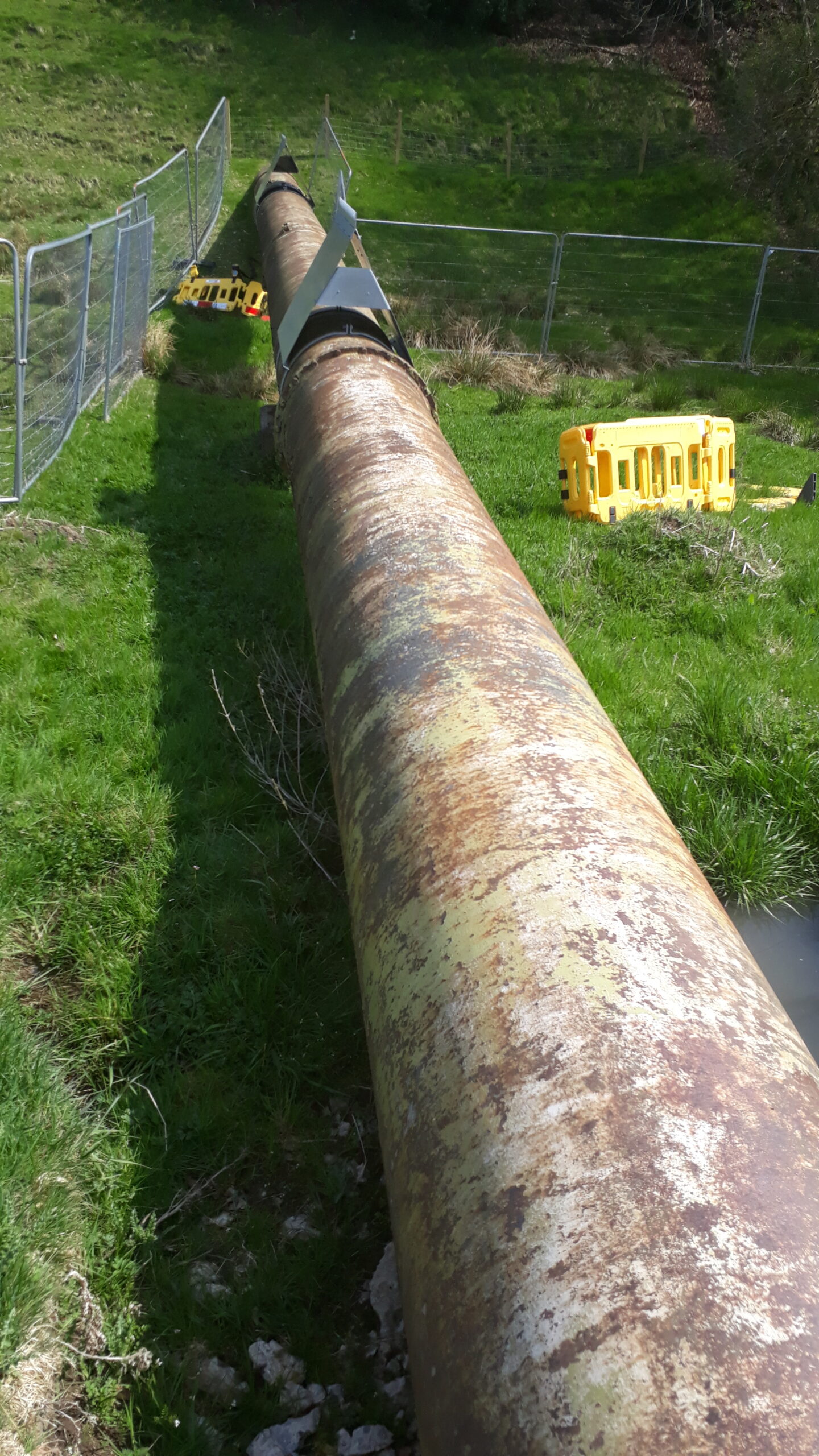 Belzona SuperWrap II Repair to Sewage Pipe